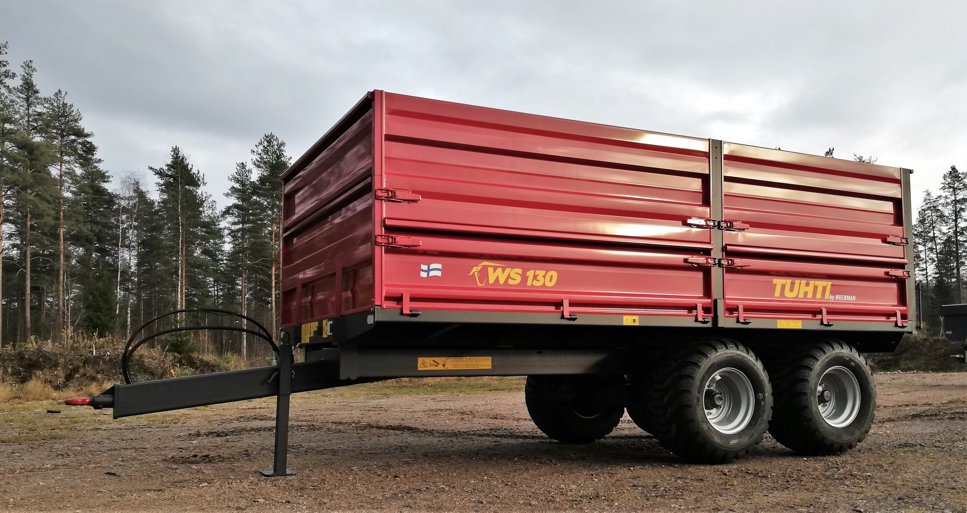 Weckman Sturtuvagn 13 Tonn - Weckman Steel